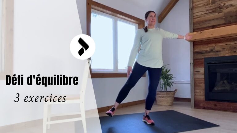 3 exercices pour améliorer l'équilibre - Les Radieuses Magazine